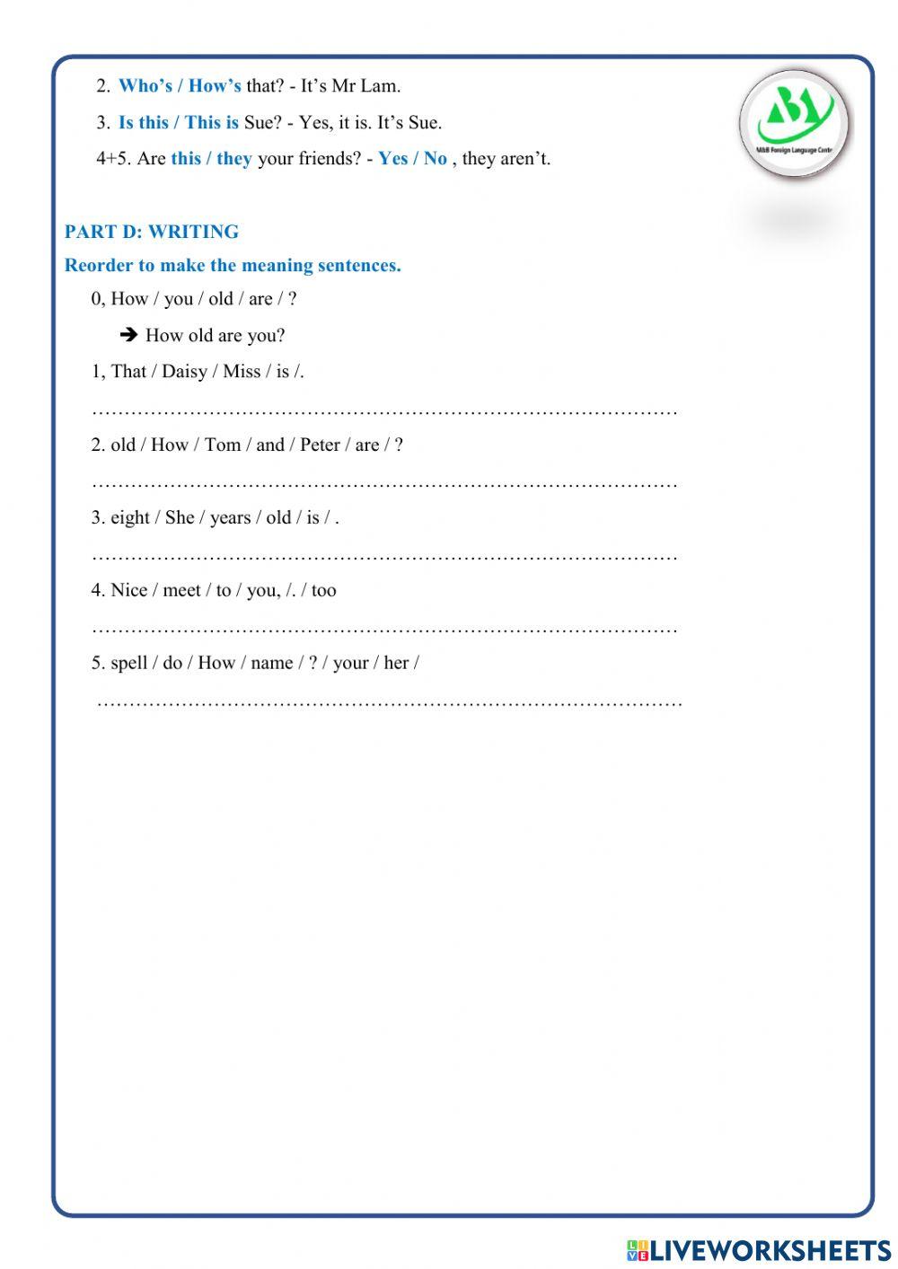 Mid-term 3 - Grade 3 1568771 | Nguyễn Thị Thu Hằng | Live