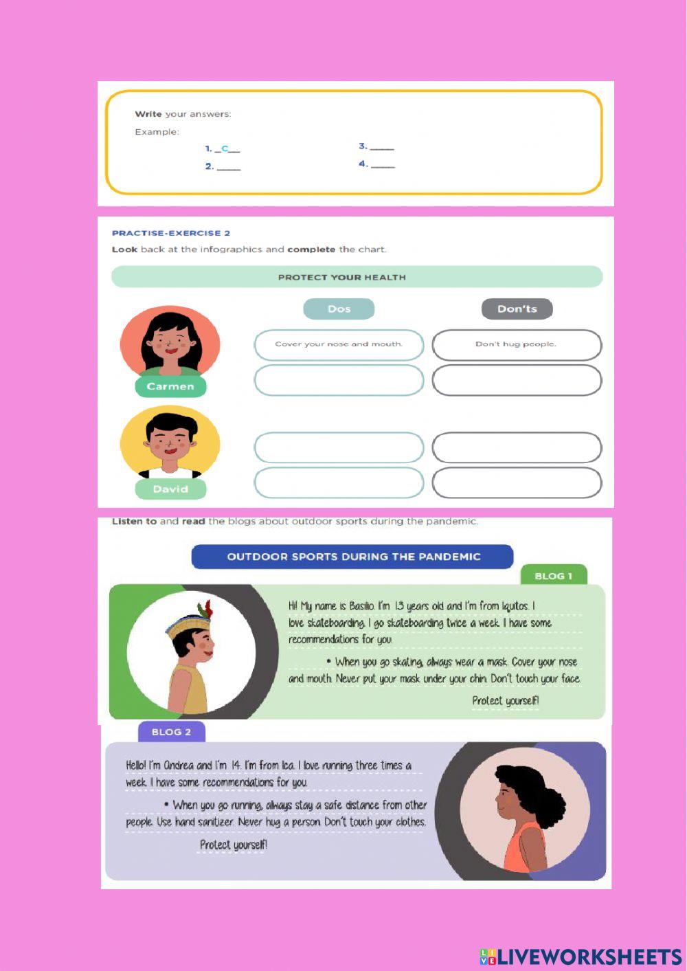 English 01 worksheet | Live Worksheets