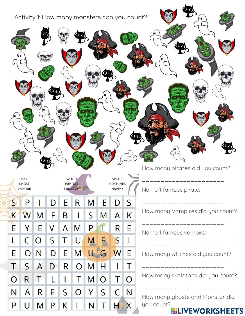 i spy online exercise for | Live Worksheets