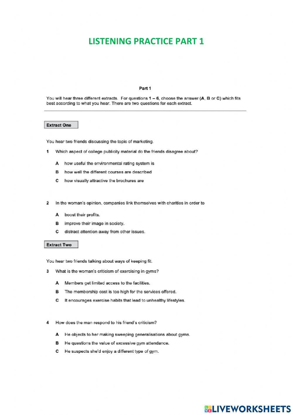 1567085 | CAE part 1 listening | elena santiago bago