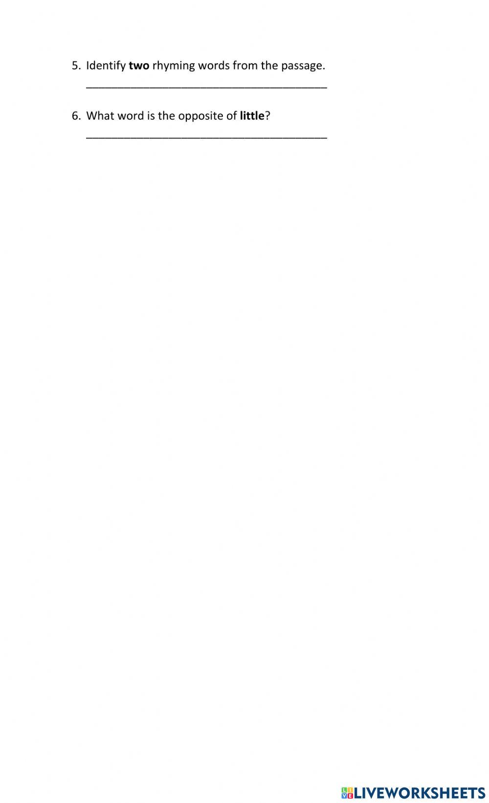 Sequencing Quiz worksheet | Live Worksheets