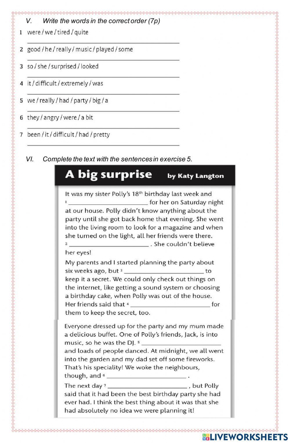 Workshop SLW term 4 worksheet | Live Worksheets