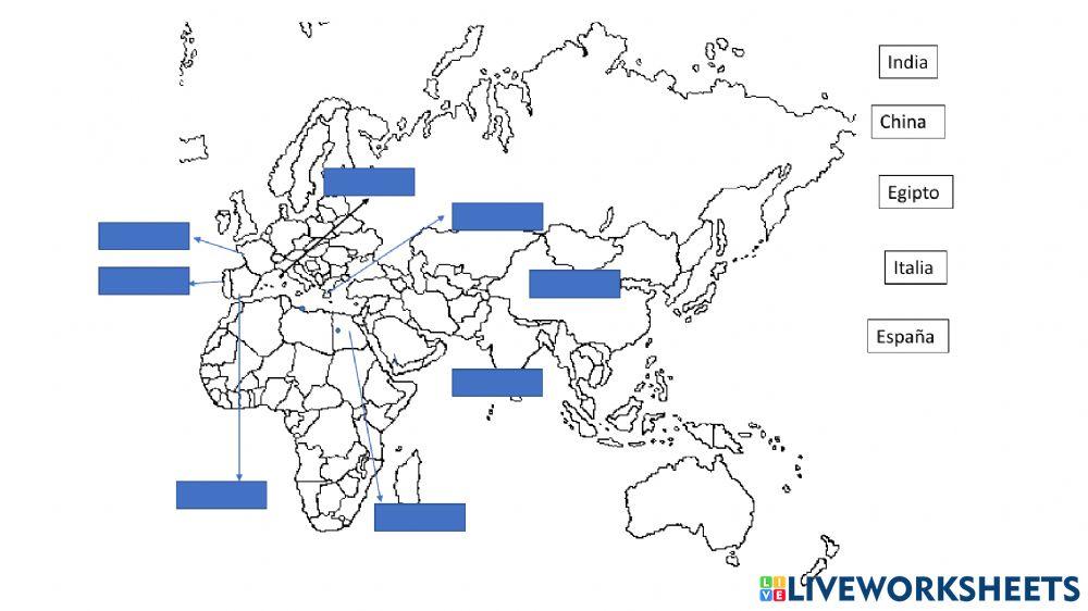 Planisferio online worksheet | Live Worksheets