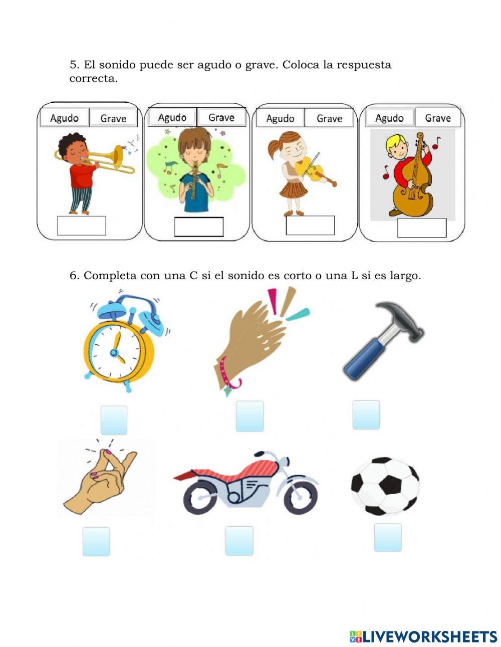 respuesta correcta sonido