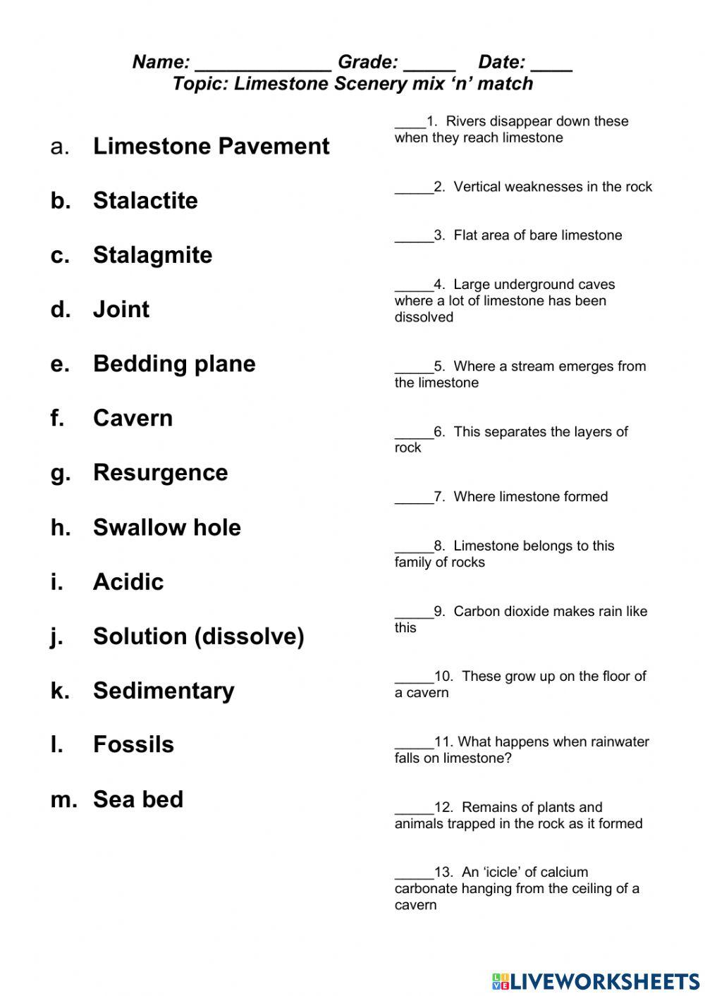 Limestone Scenery Matching 5220526 | Smith | Live