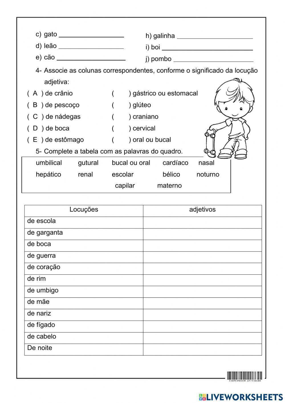 Locucao Adjetiva Atividades Adjetivos Atividades Sobre Adjetivos – eroppa Locucao Adjetiva Atividades Adjetivos Atividades Sobre Adjetivos – eroppa