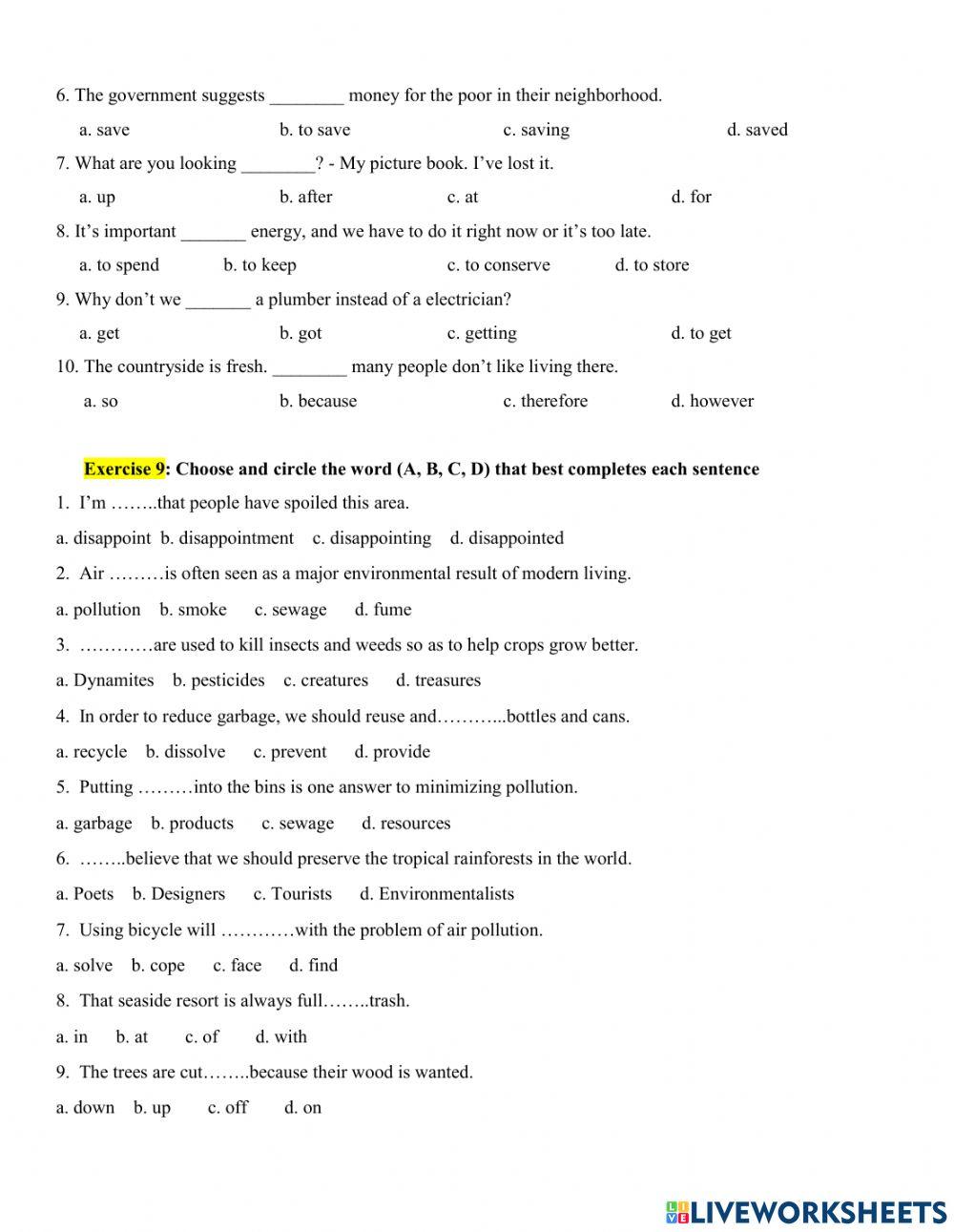 1569766 | Grade 9 Mini Test U6-7 | TamTNguyen