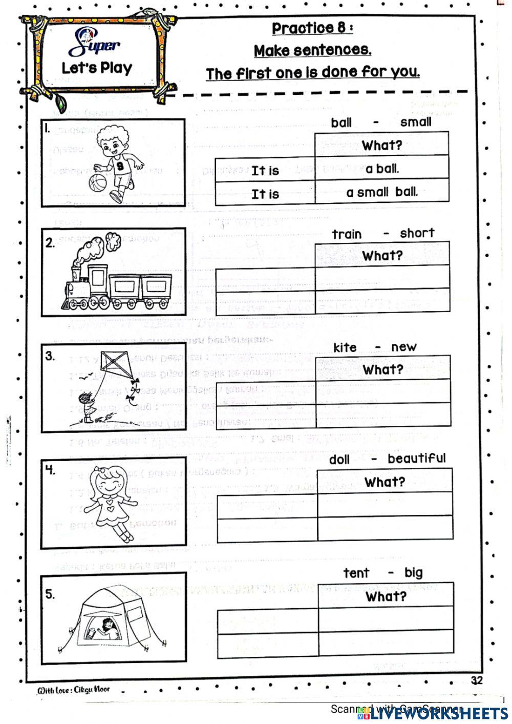 English Year 1 Writing 6756760 | SHAKIRAH AB SALLEH