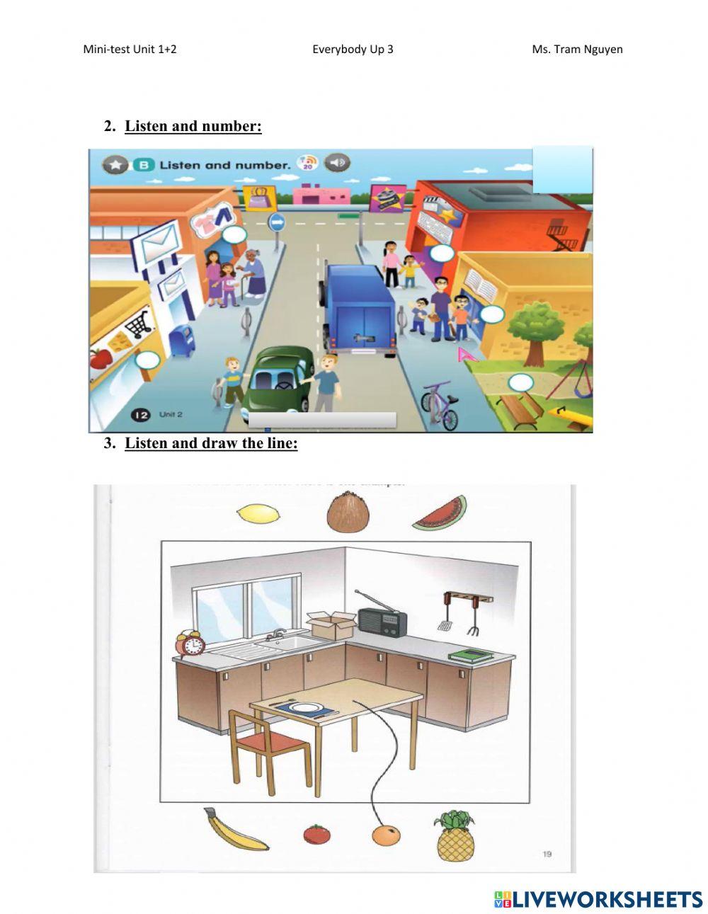 Everybody up 3-… | Free Interactive Worksheets | 1571492