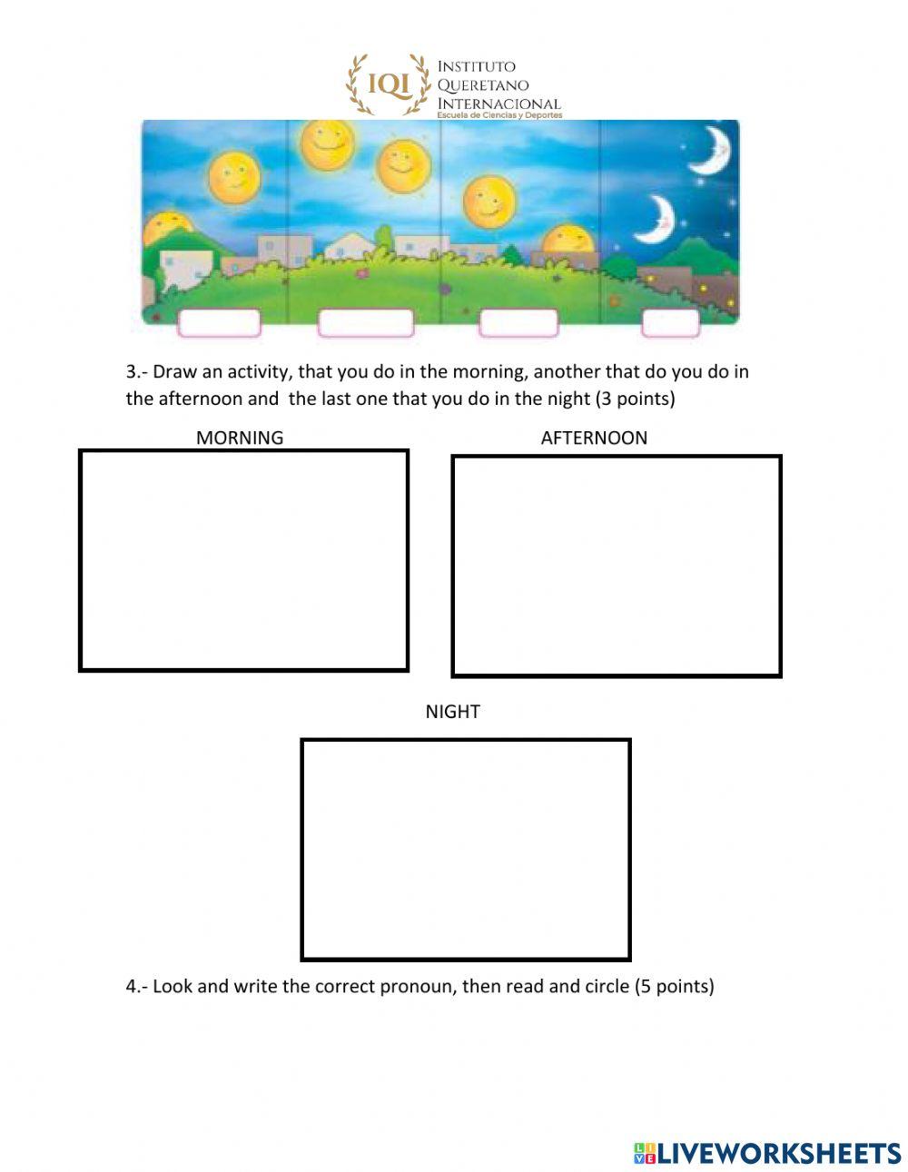 English test 2nd grade exercise | Live Worksheets