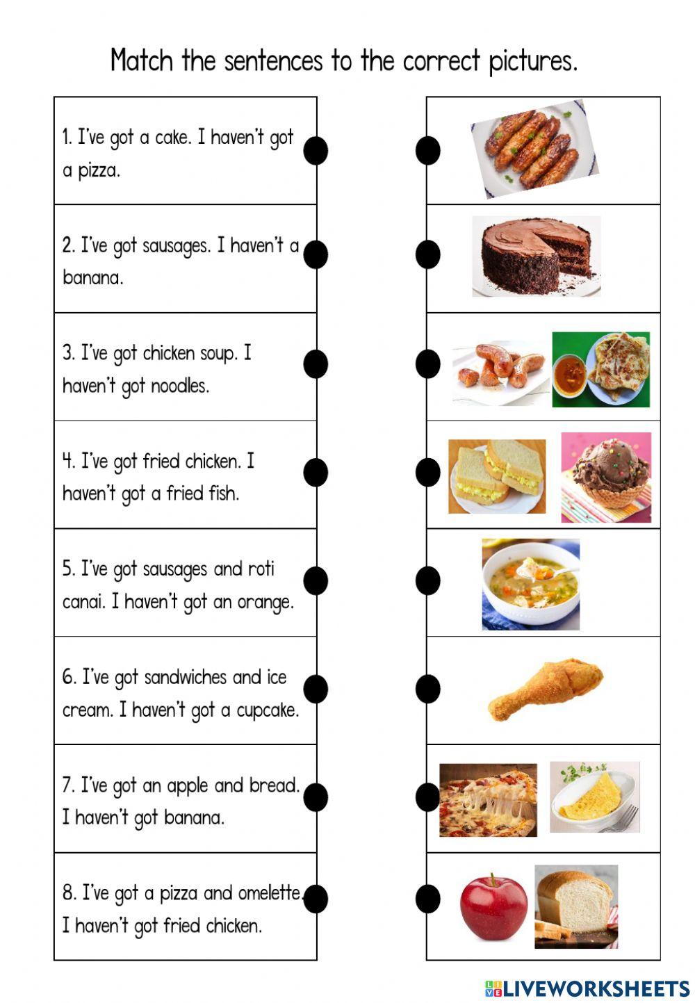 Food-I've got-I haven't got 5221944 | NurIzzahAbdullah