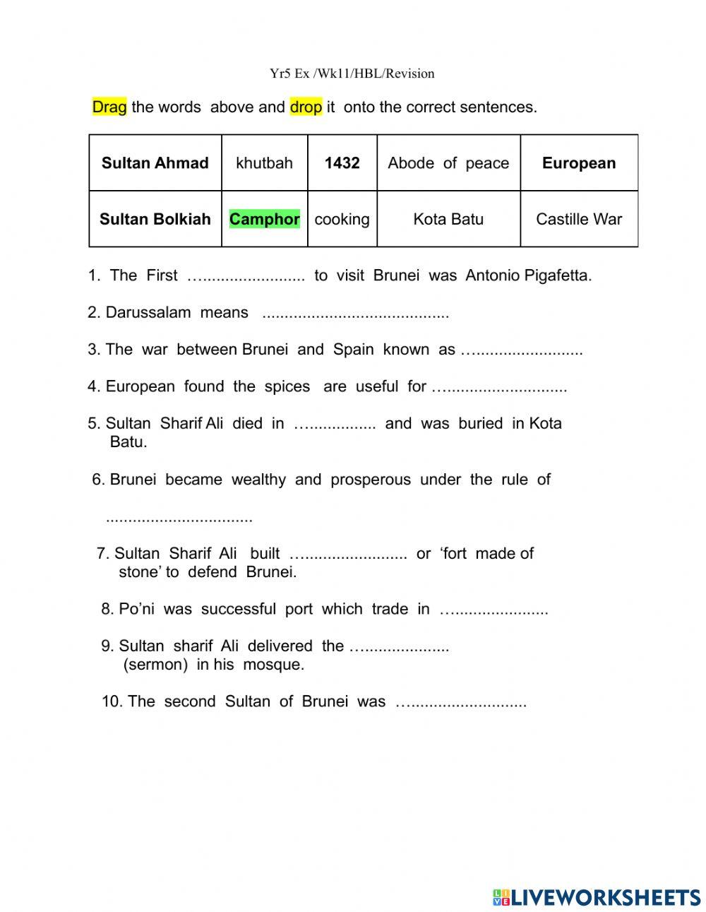 1573145 | Revision Year 5 for Brunei | Lia Ali