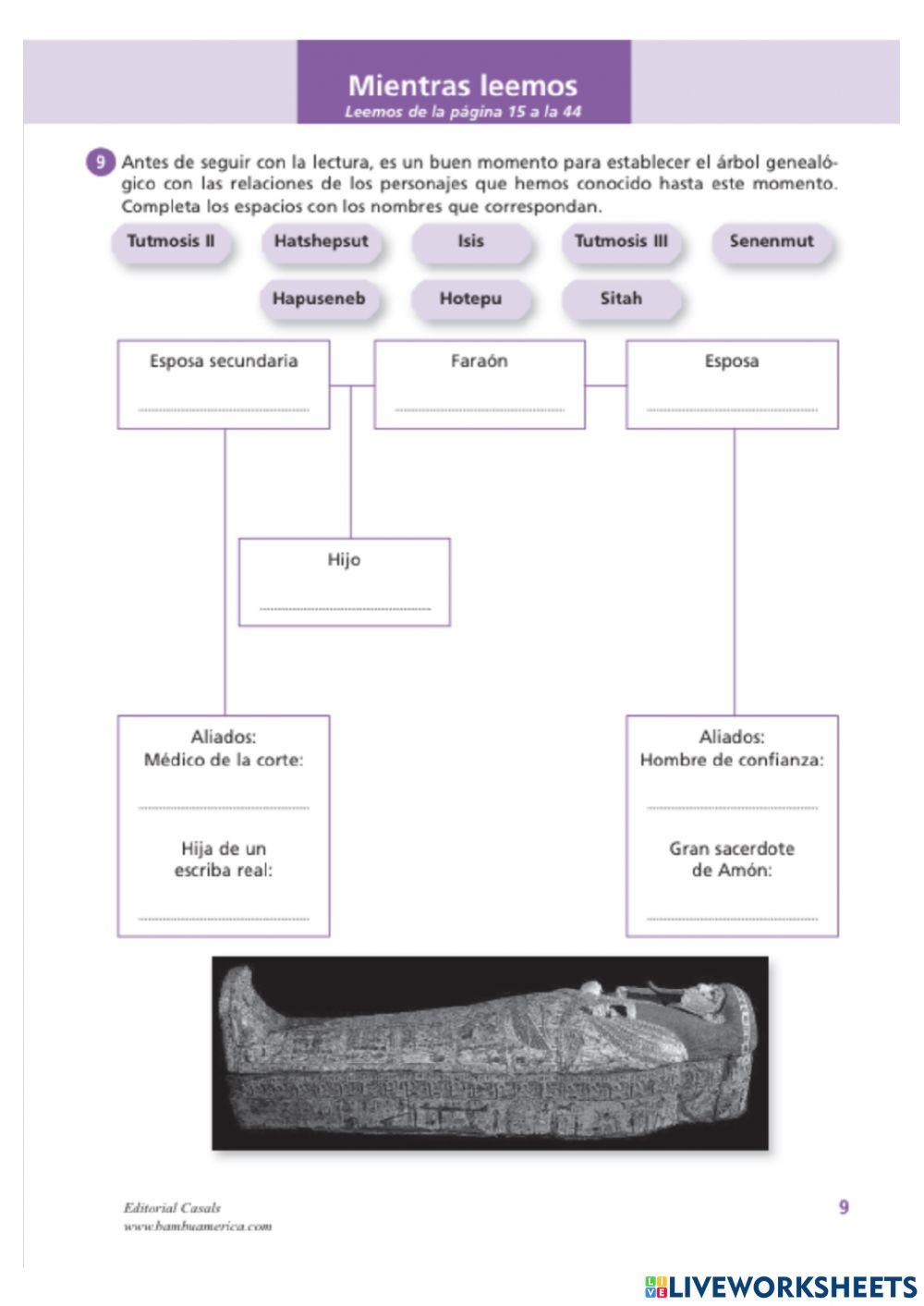Control de Lect… | Free Interactive Worksheets | 4203825