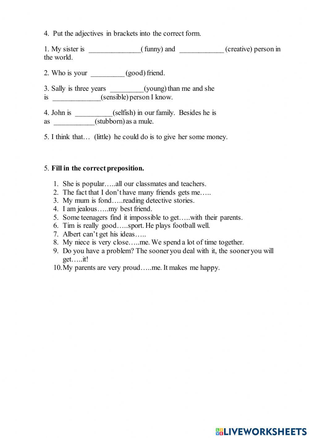 Spotlight 8 Mod… | Free Interactive Worksheets | 4007055