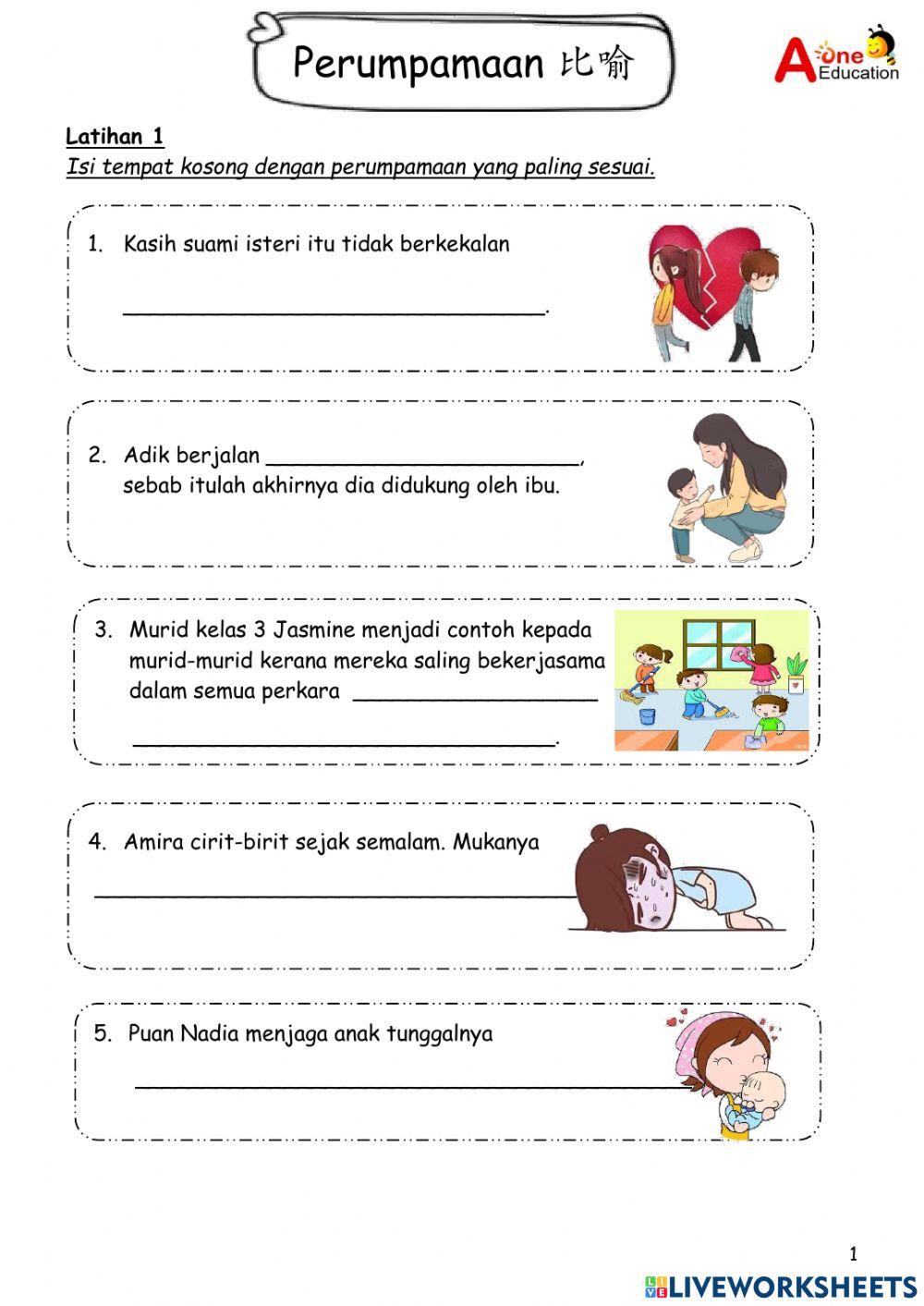 Perumpamaan 1576144 | Teacher_Abbie | Live Worksheets