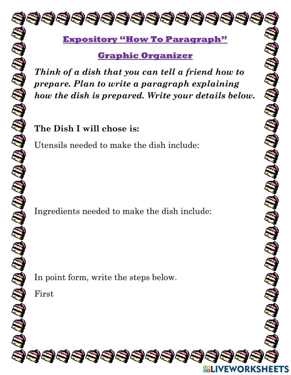 Expository Grap… | Free Interactive Worksheets | 1576196