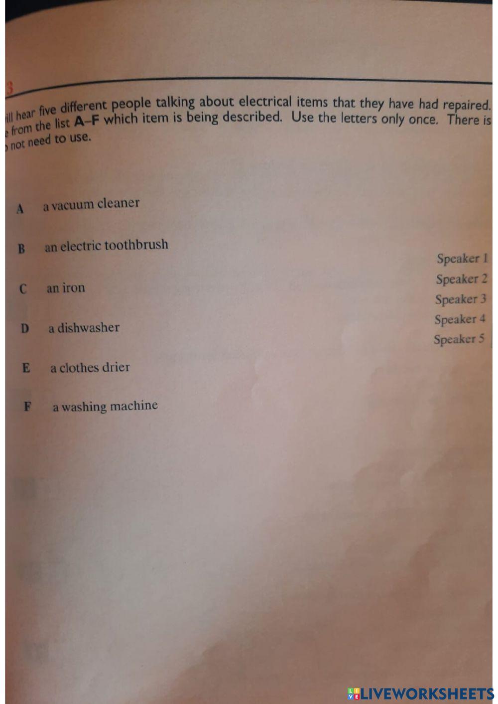 Pdf online exercise: Fce | Live Worksheets