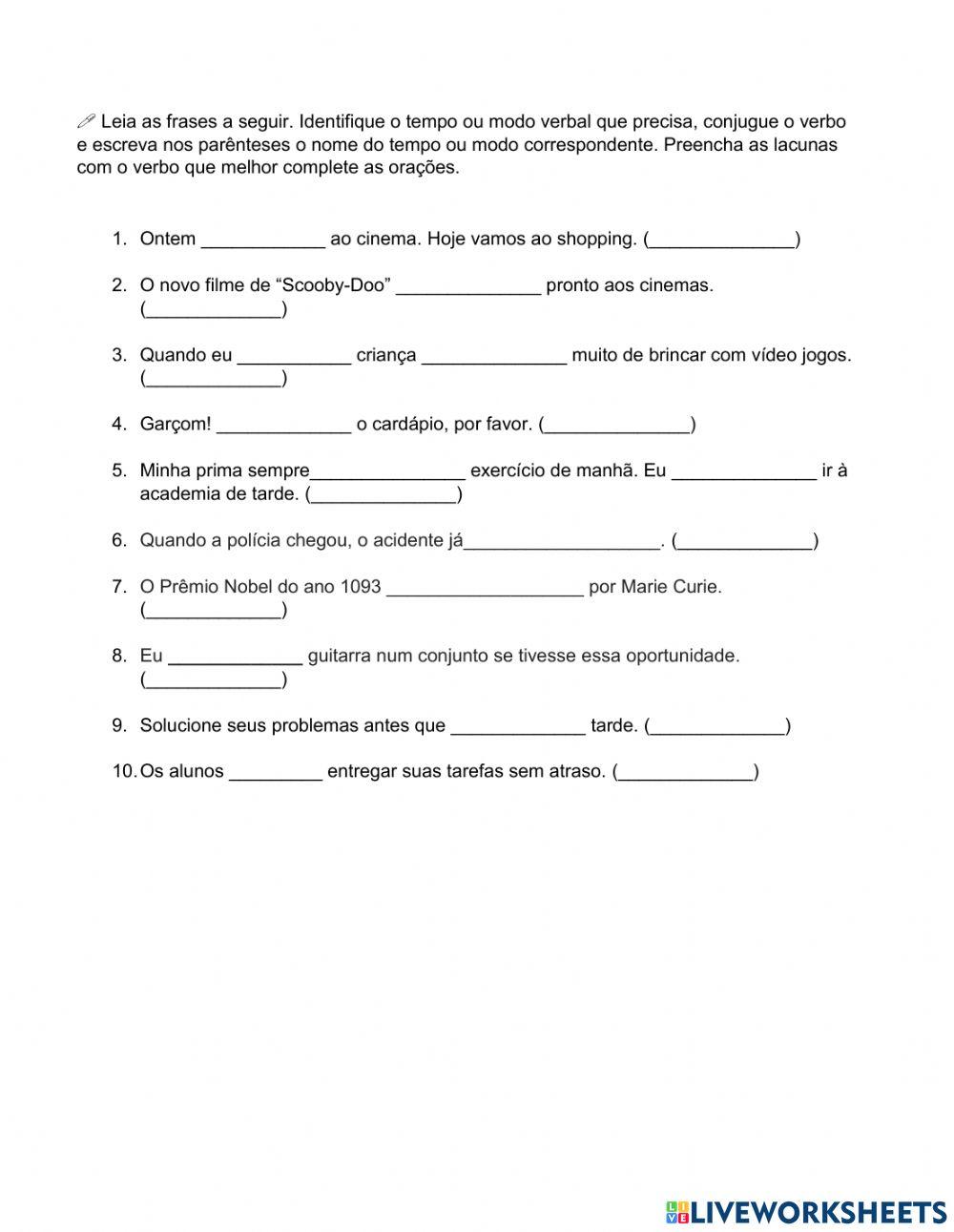 1577086 | Tempos verbais | Yaneth_Serrano