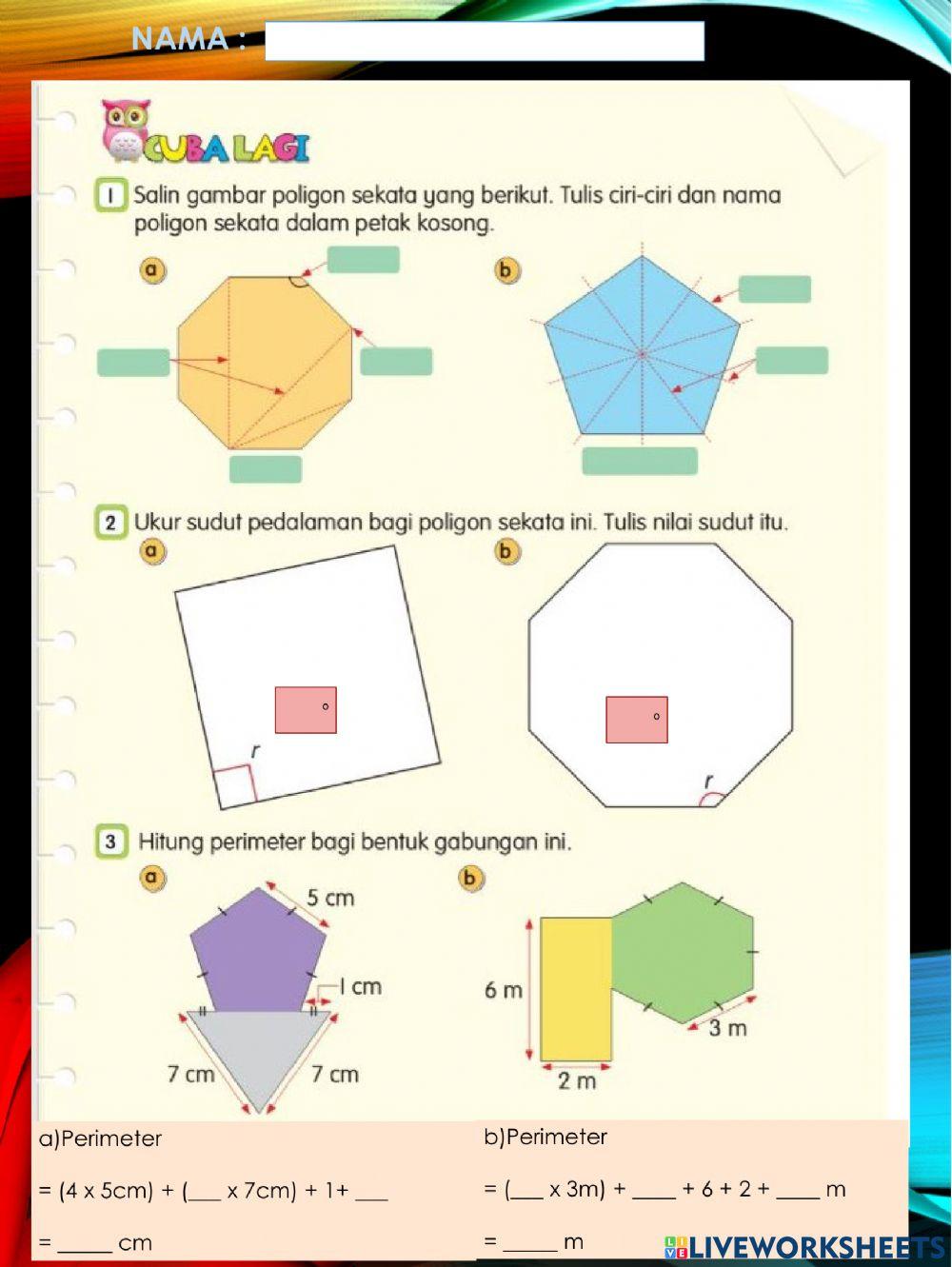 Matematik Tahun 5 activity for Tahun 5 | Live Worksheets