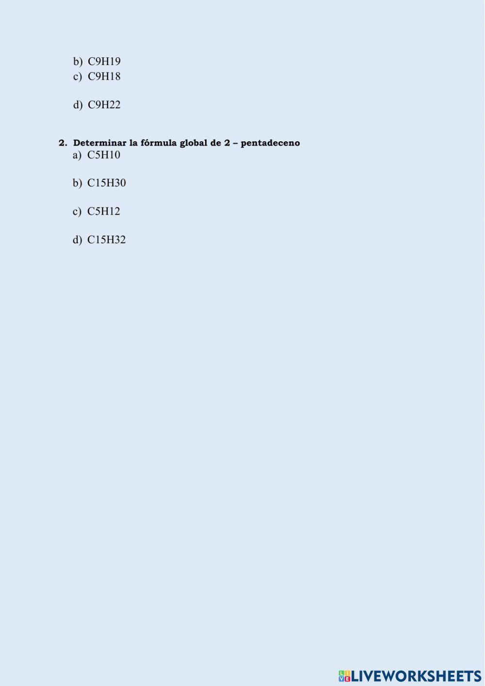 Alquenos 1578053 | Rosario Carrasco Sivila | Live