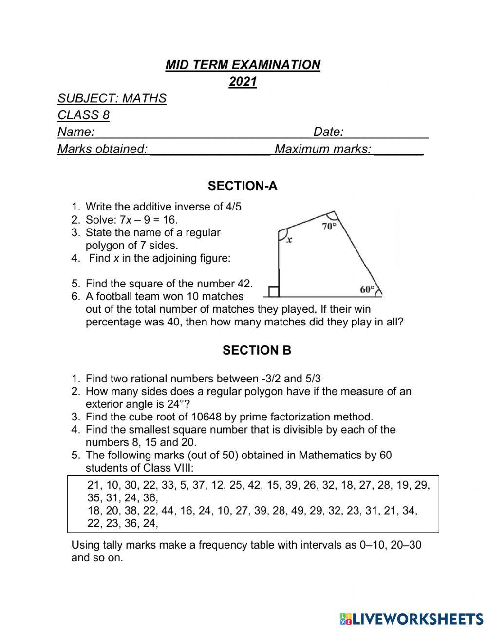 Class 8 Maths Interactive Worksheet Live Worksheets class-8-maths-interactive-worksheet-live-worksheets