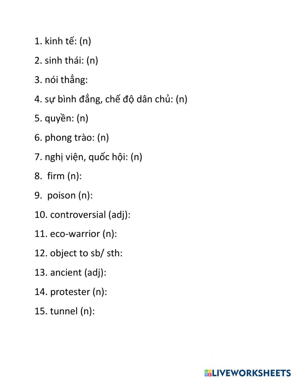 Old wold more 3 unit 11 worksheet | Live Worksheets