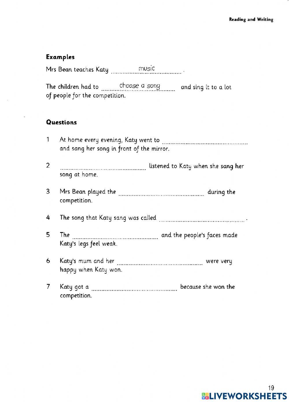 FLYERS READING -WRITING TEST 87.2 4223556 | phuongvubmt