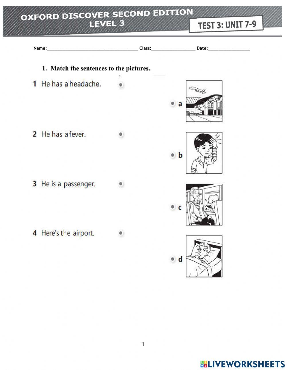 Oxford Discover… | Free Interactive Worksheets | 7182271