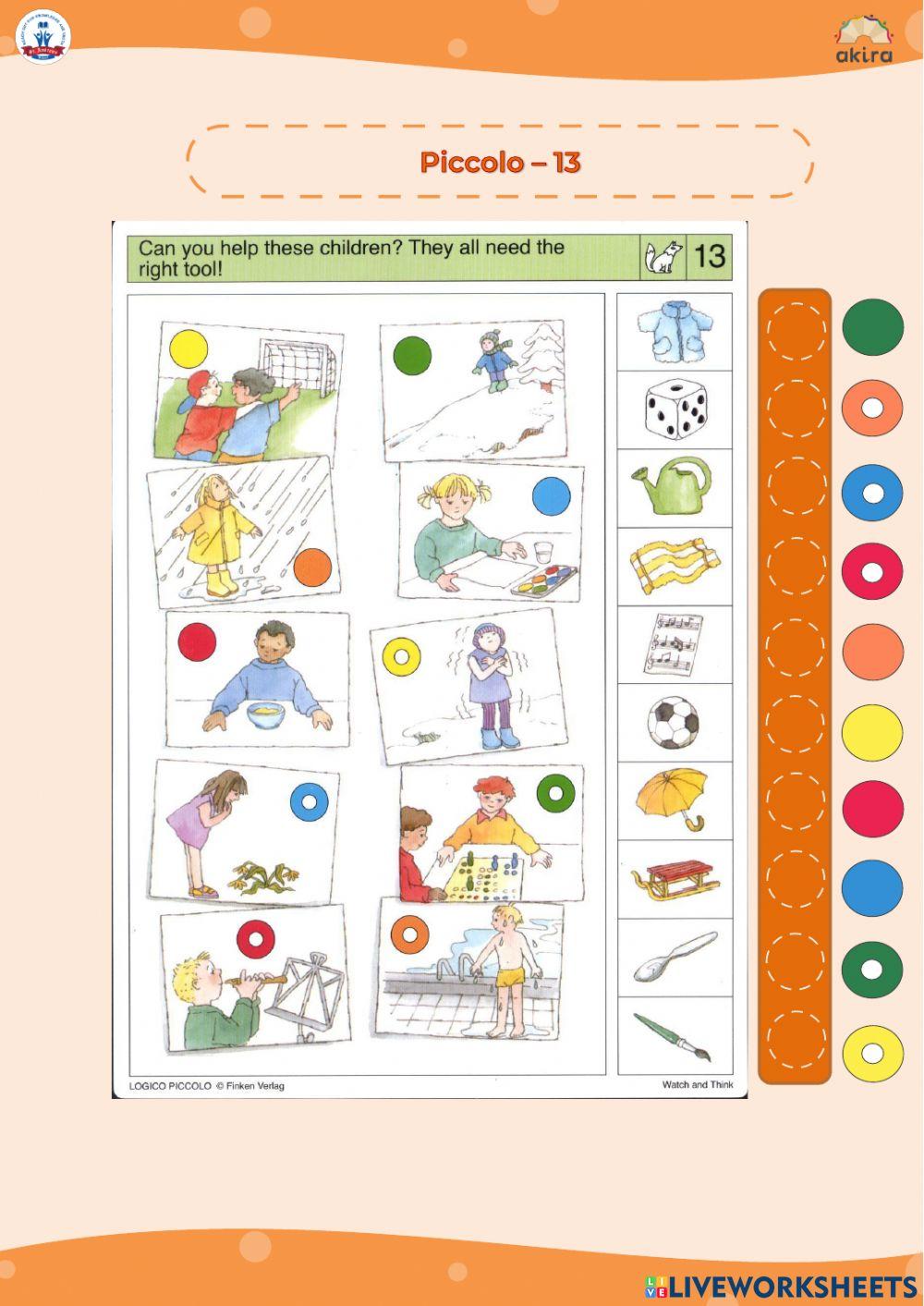 piccolo 13 online exercise for | Live Worksheets