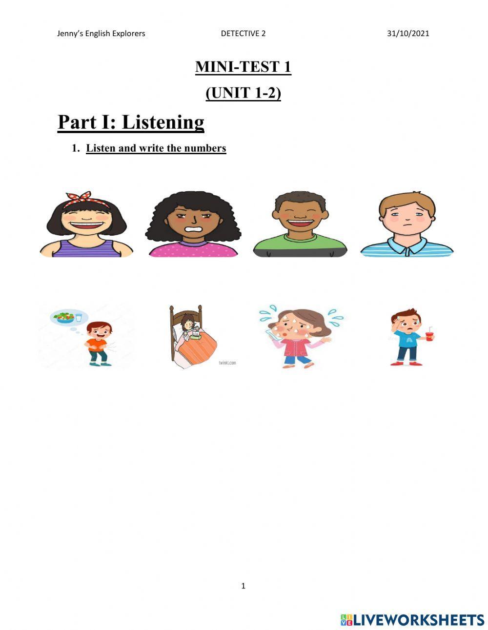 Everybody up 2-… | Free Interactive Worksheets | 1580231