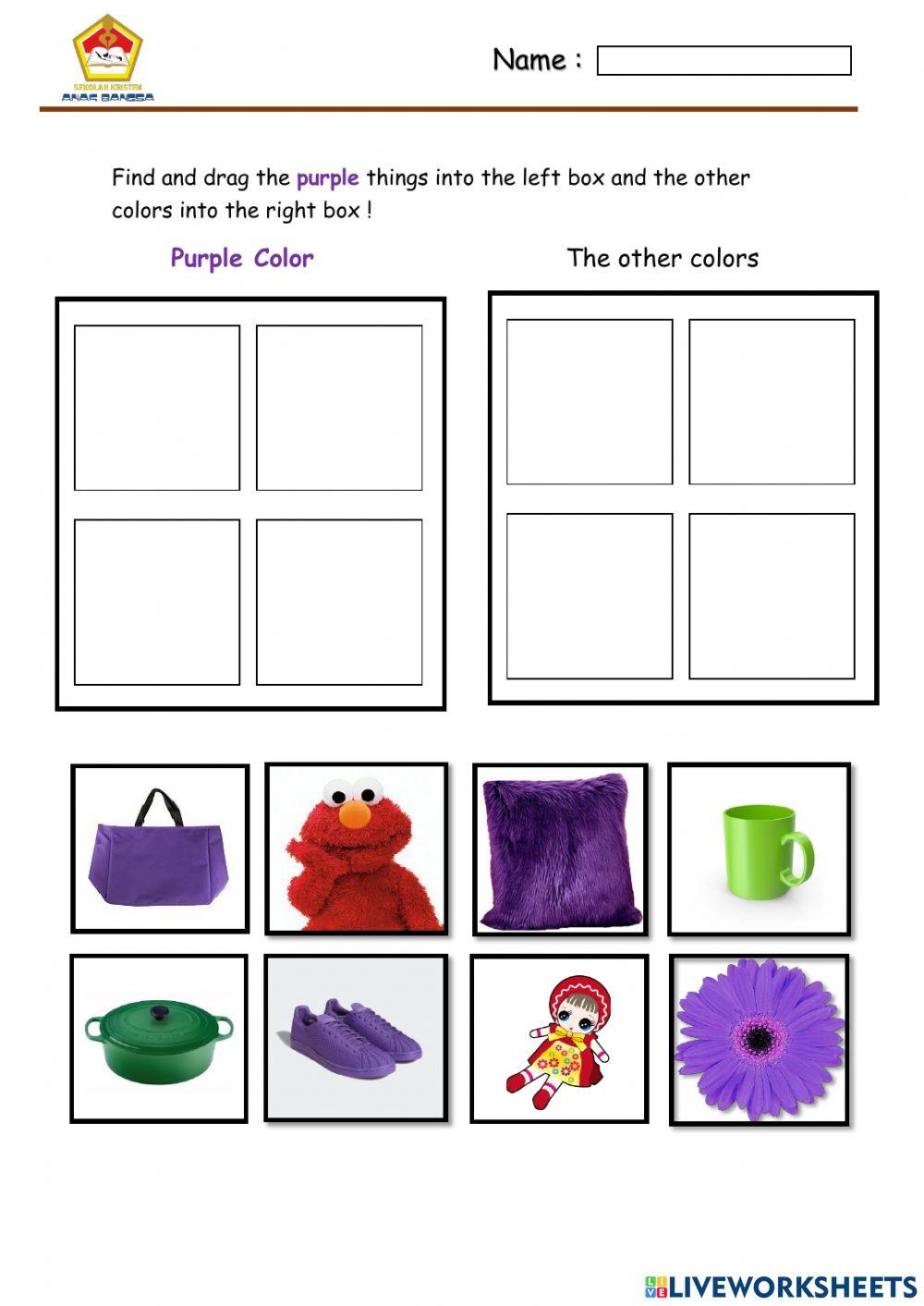 Math online exercise for KG-B | Live Worksheets