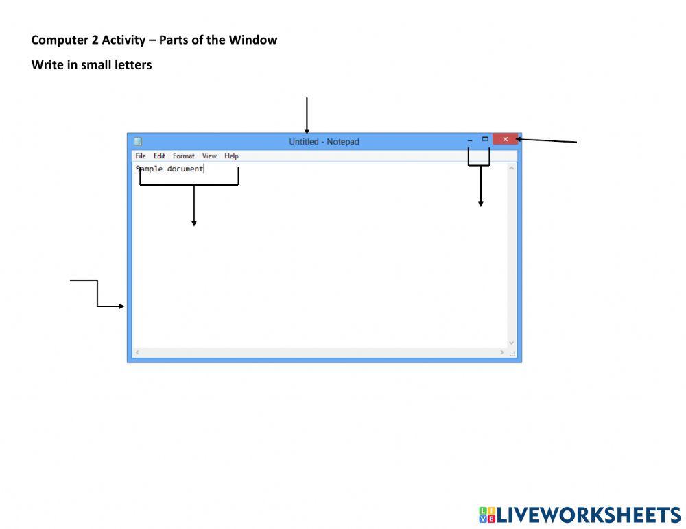 Label The Parts Of Notepad Window at Francisco Bush blog Label The Parts Of Notepad Window at Francisco Bush blog