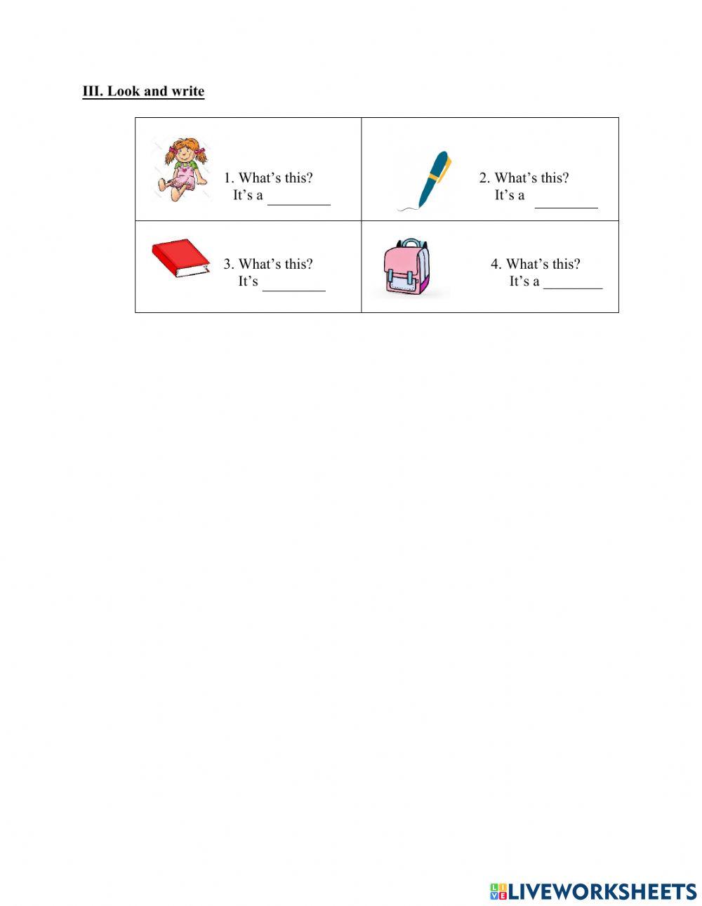 Review unit 1, 2 online exercise for | Live Worksheets