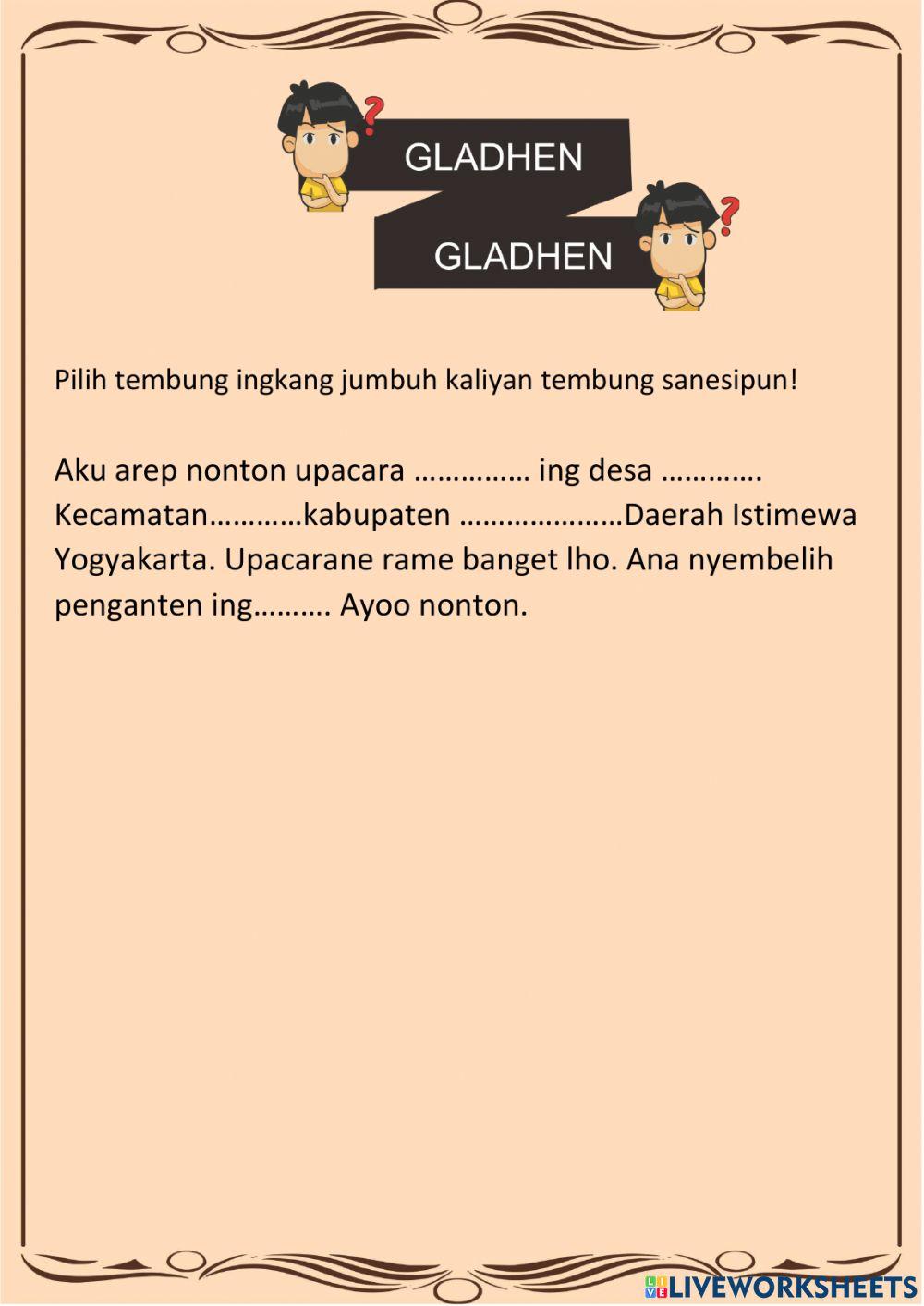 Tempat 1583450 | Sekar Dwi Ayuni | LiveWorksheets