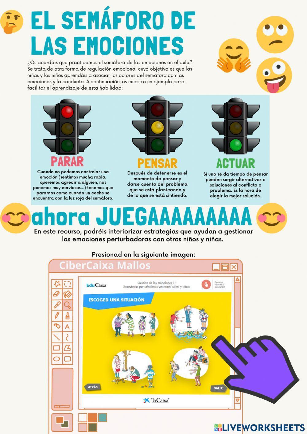 El semáforo de … | Free Interactive Worksheets | 1584129