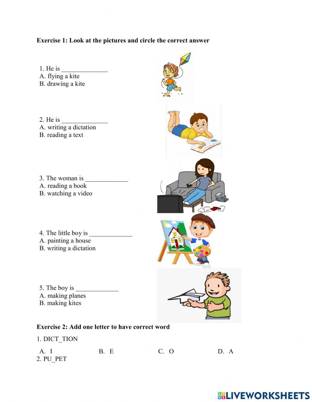 Grade 4 unit 9 worksheet | Live Worksheets