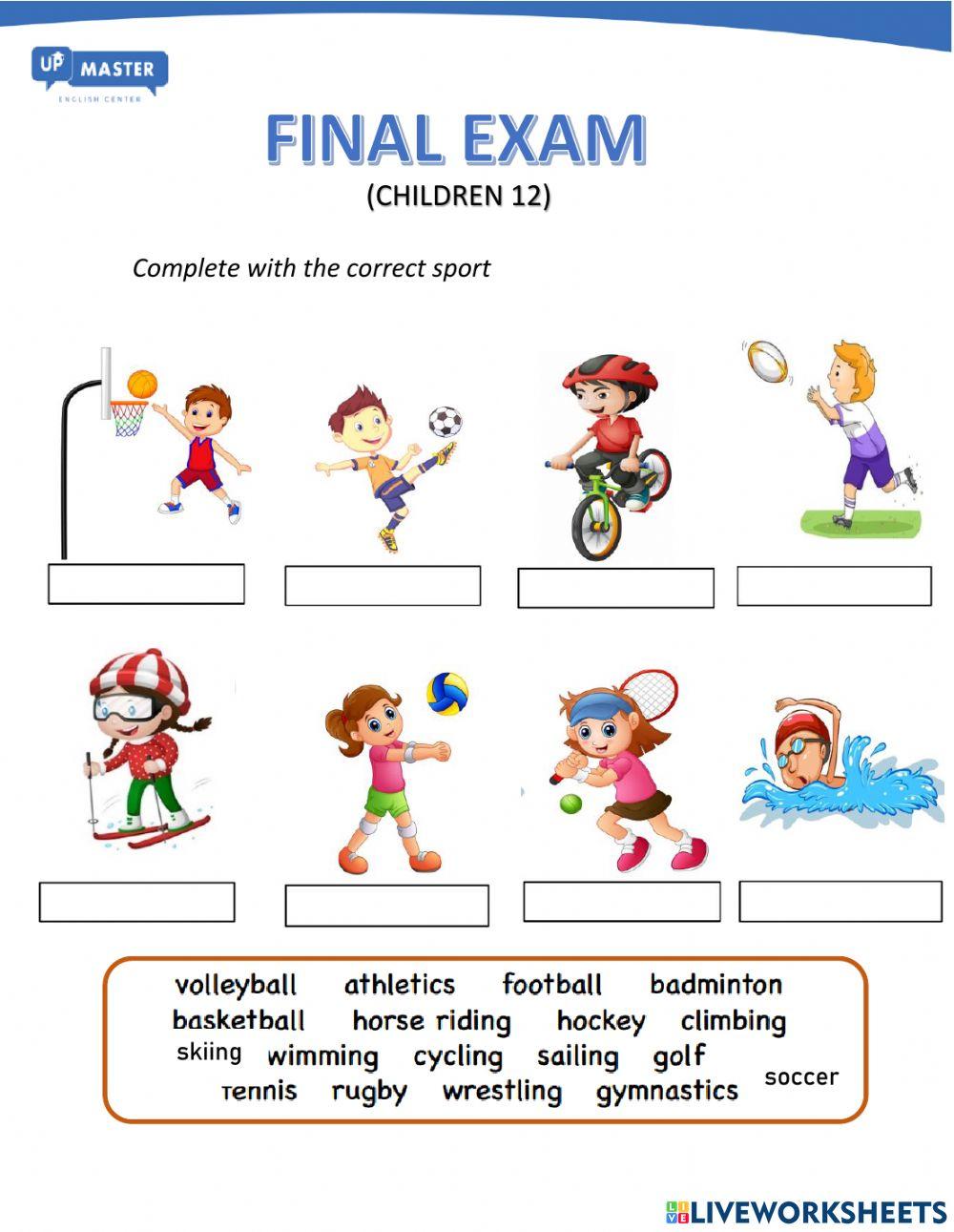 1584730 | FINAL EXAM | camilasansoni | LiveWorksheets