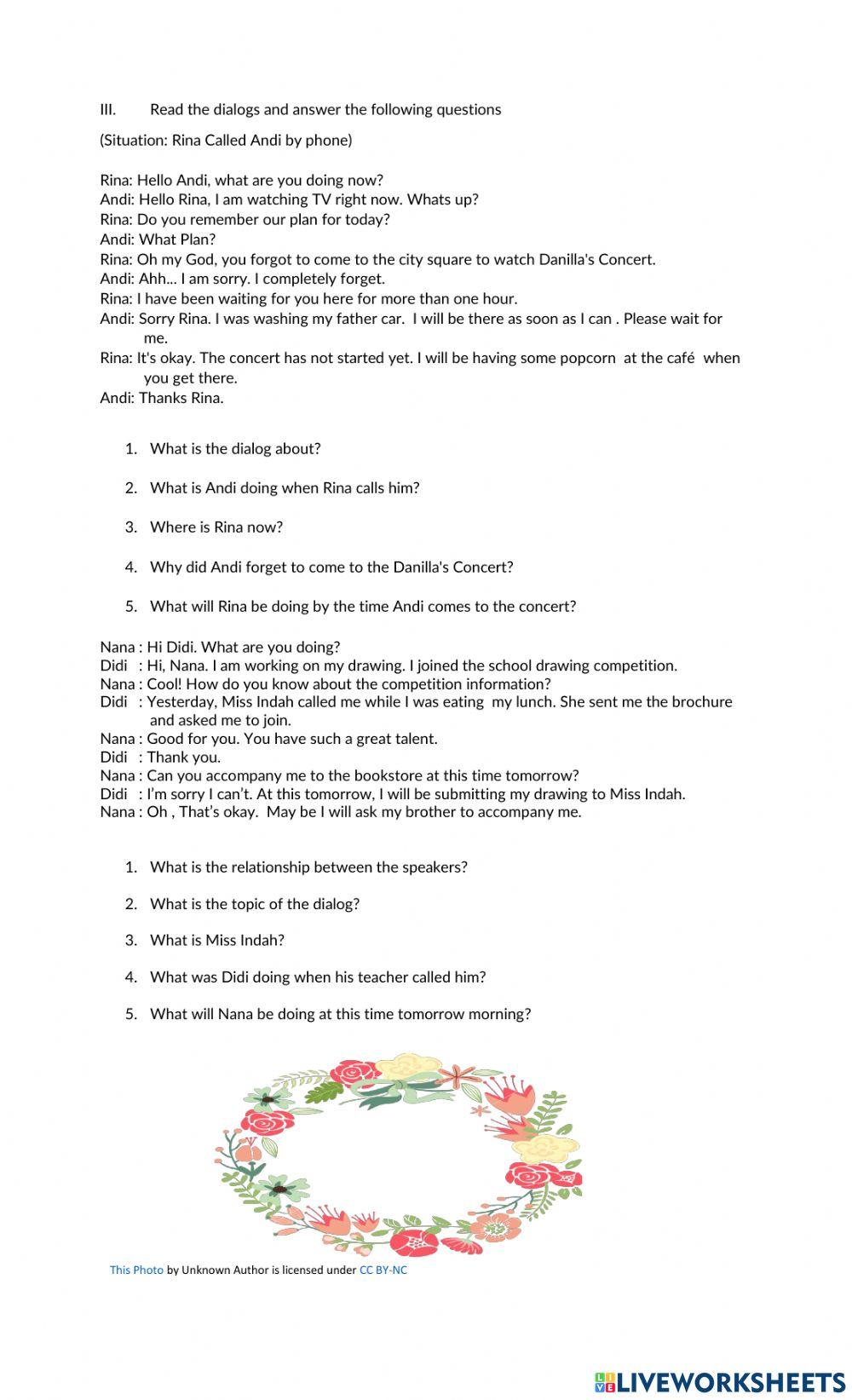 Present Continu… | Free Interactive Worksheets | 4045227