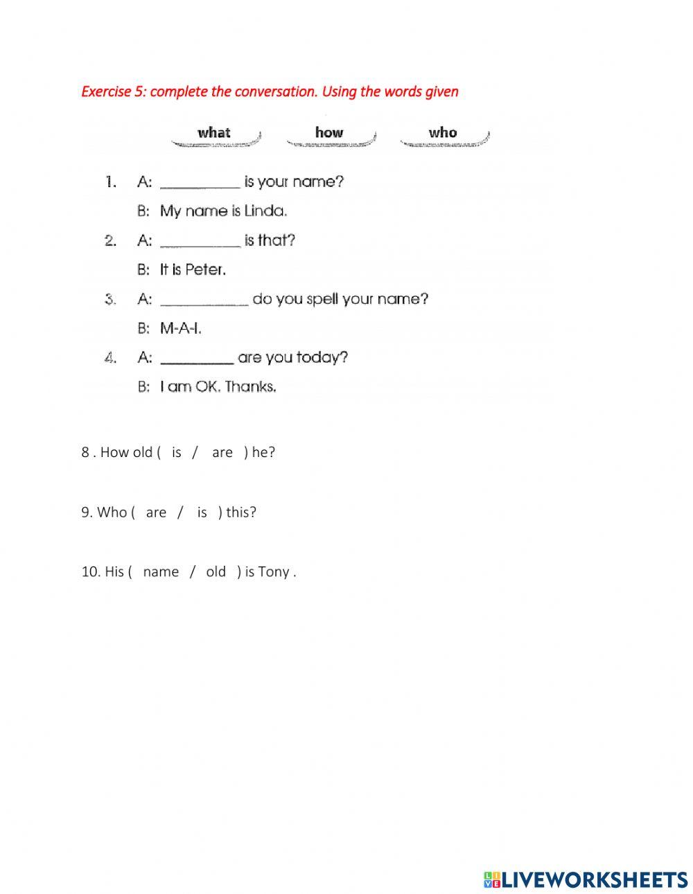 Grade 3 worksheet activity for 3 | Live Worksheets