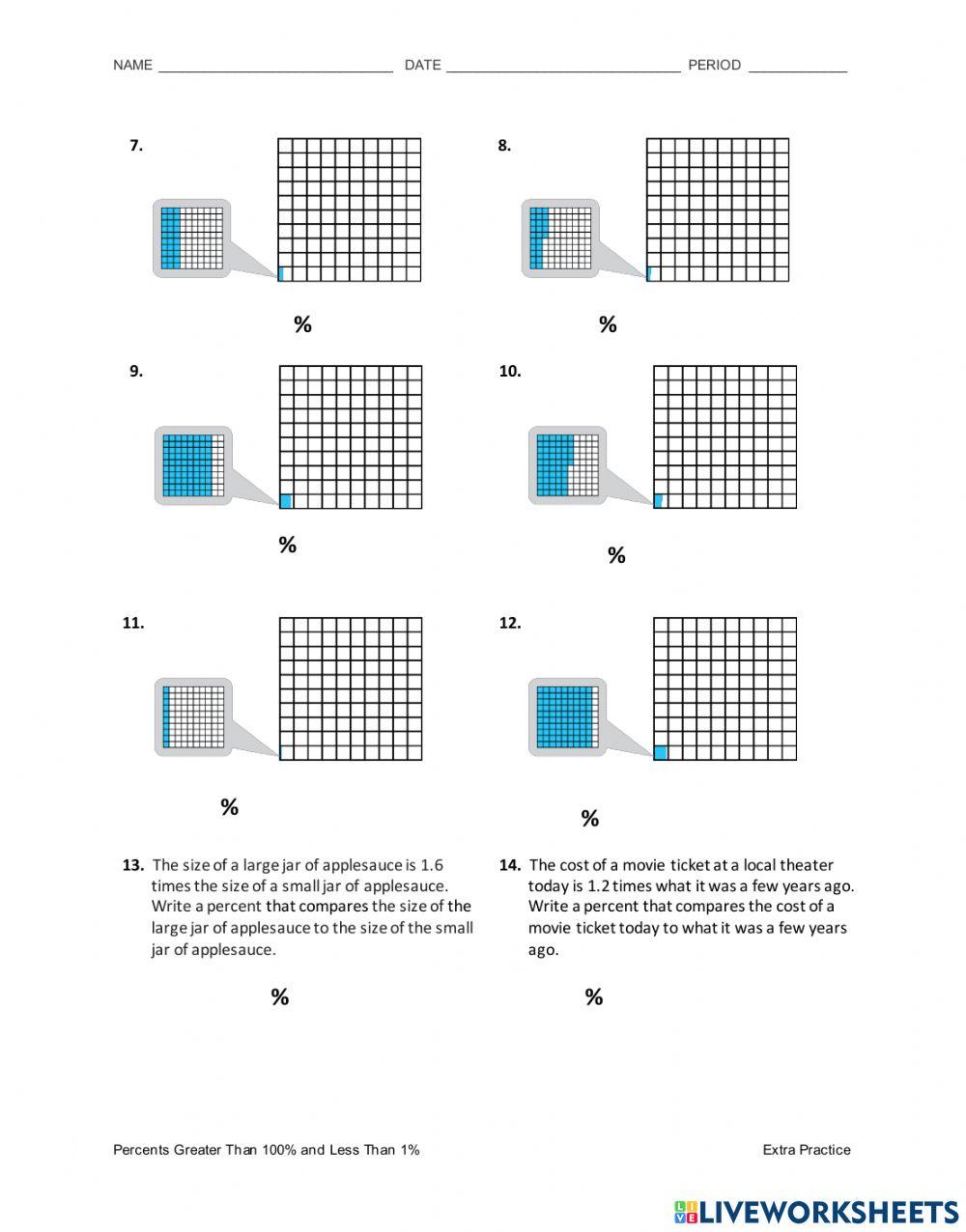 Lesson 2-2 Extra Practice Worksheet online exercise for | Live Worksheets