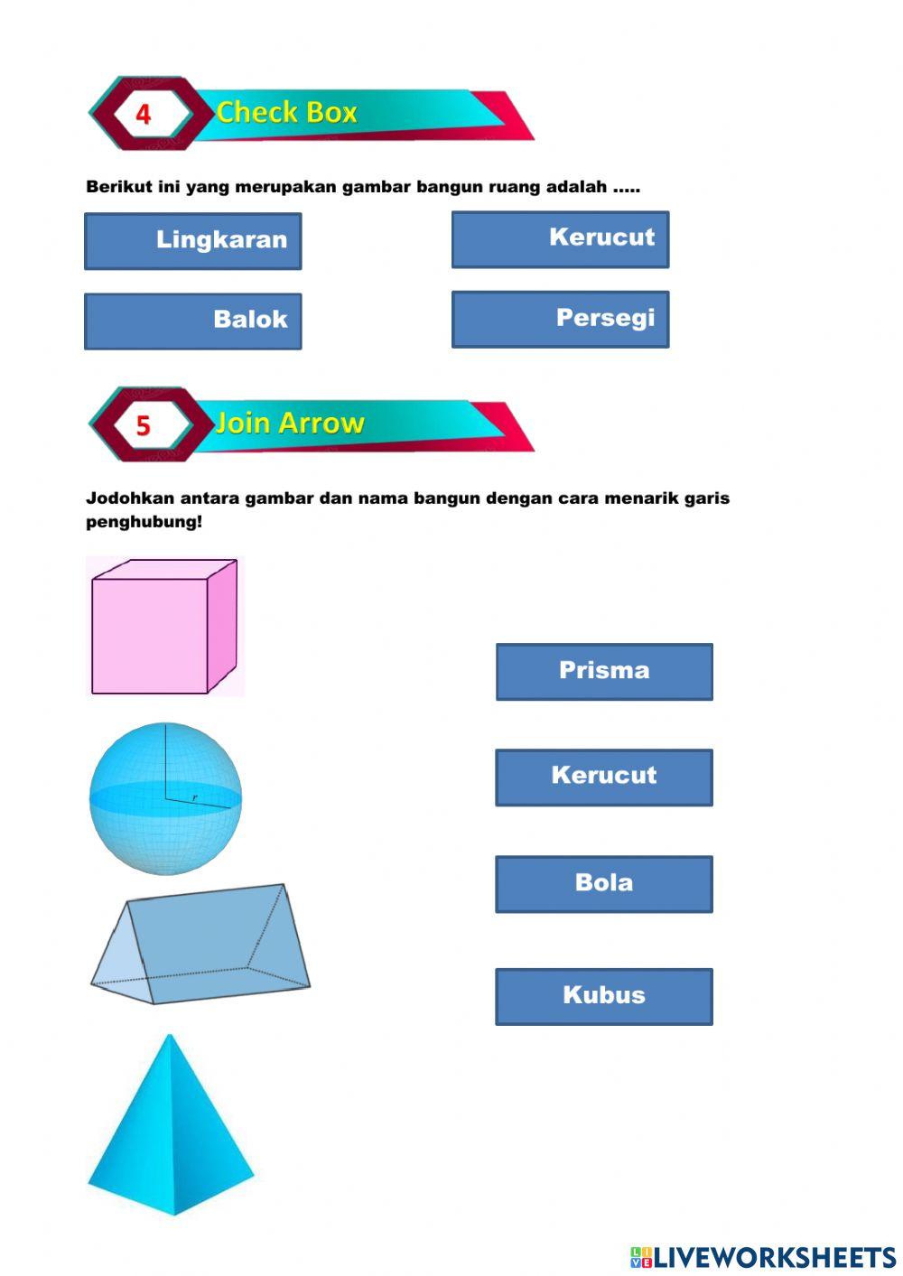 Belajar Matematika worksheet | Live Worksheets