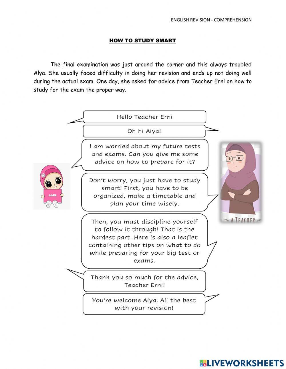 3980247 | ENGLISH REVISION YEAR 6 - COMPREHENSION