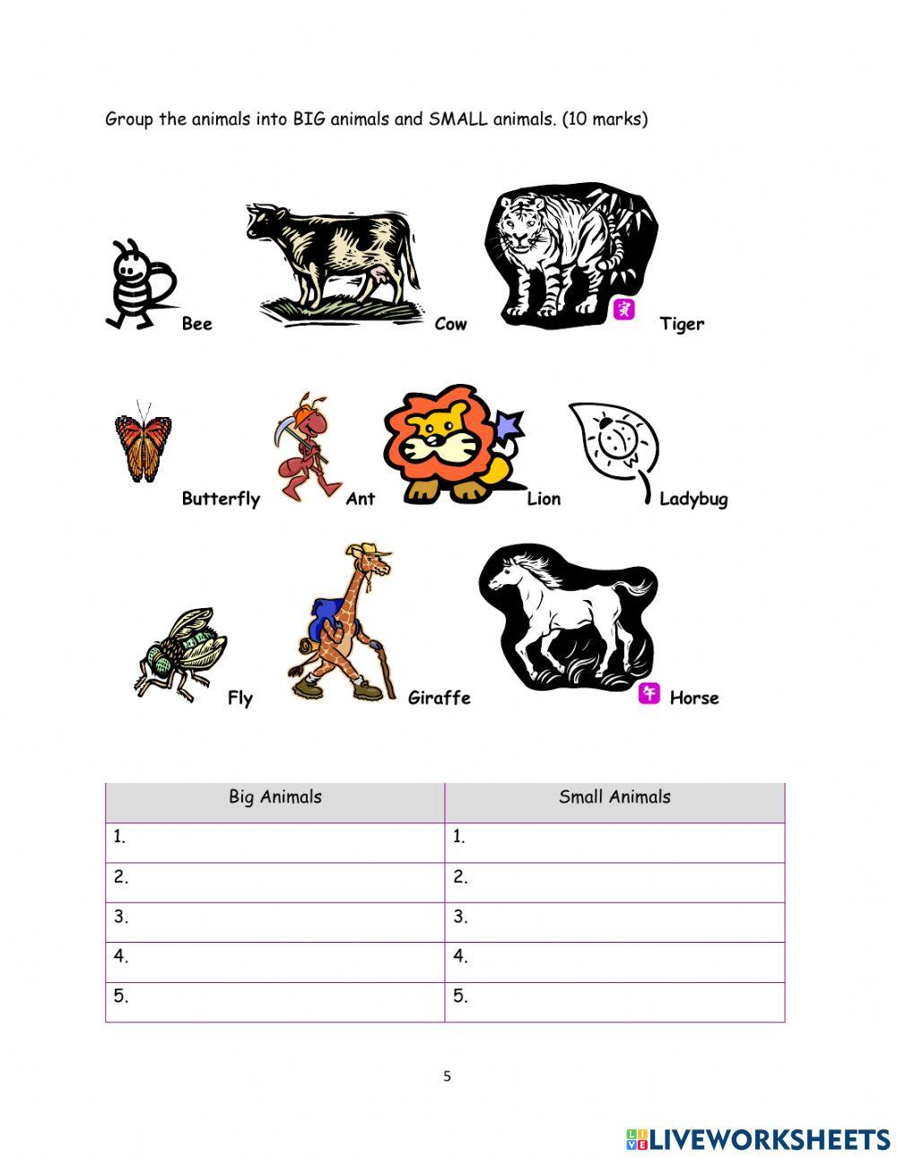 Revision Unit 1 Science yr 2 3957711 | AbidahHjHarris