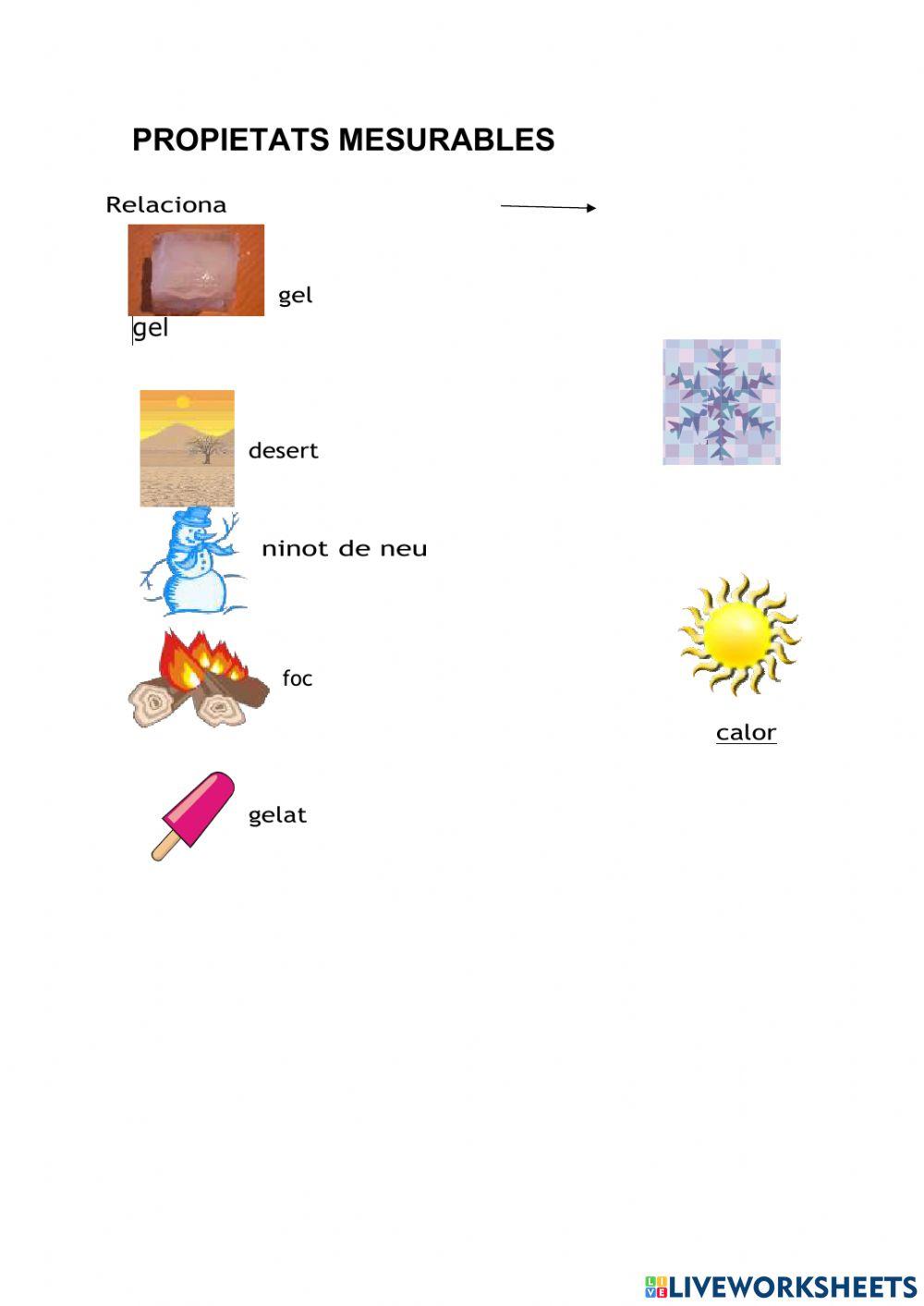 Els materials interactive activity | Live Worksheets