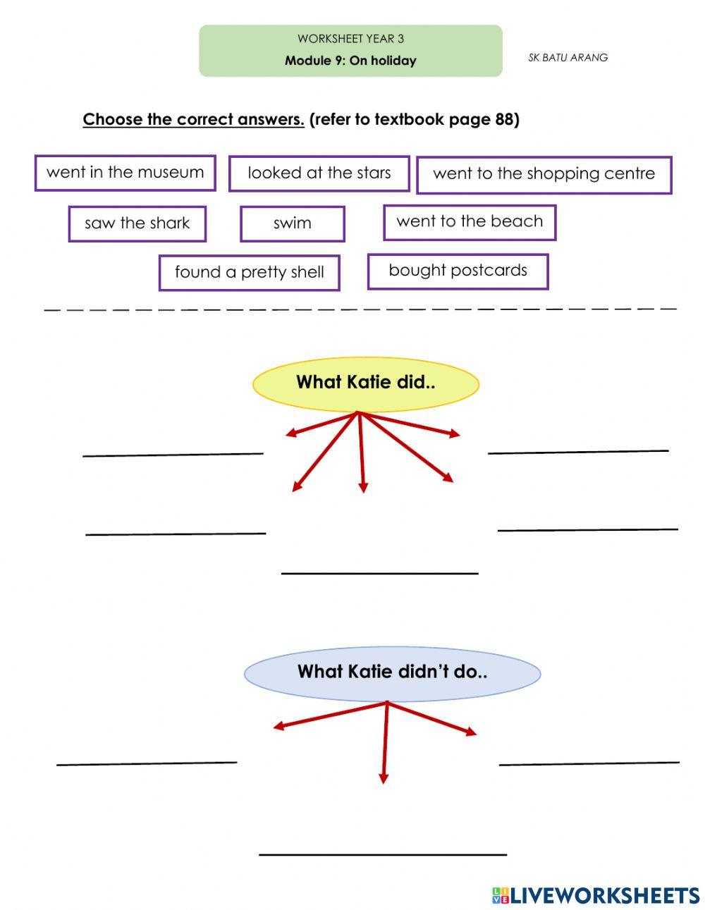 Year 3 Module 9: page 88 online exercise for | Live Worksheets