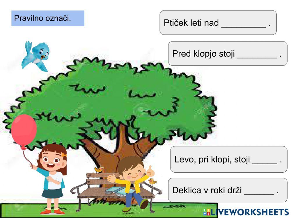 predlogi | Free Interactive Worksheets | 1585526