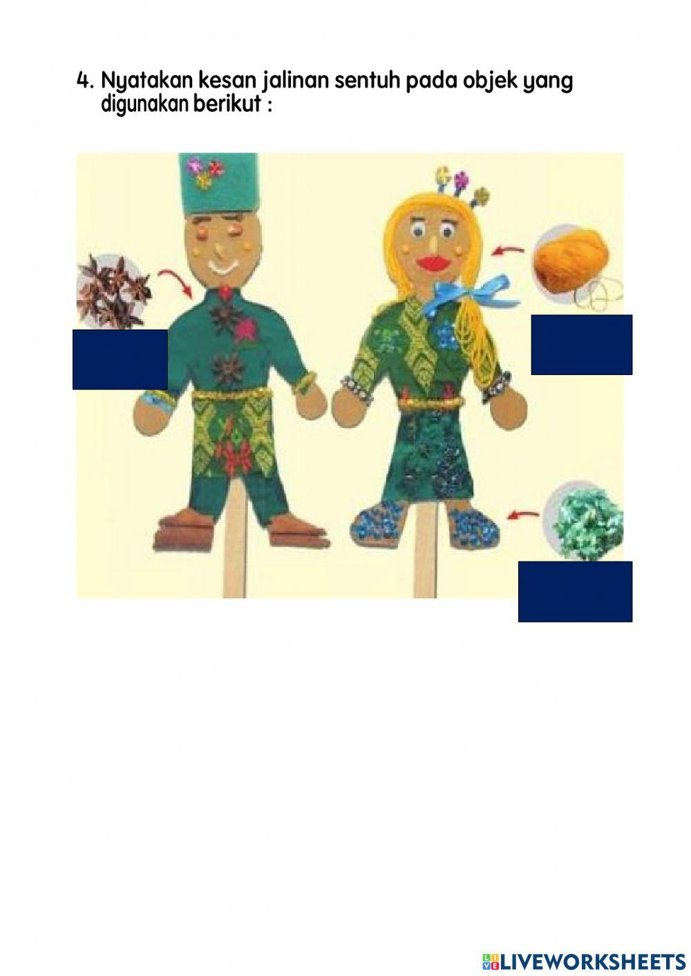 Boneka menari - PSV Tahun 3 online exercise for | Live Worksheets