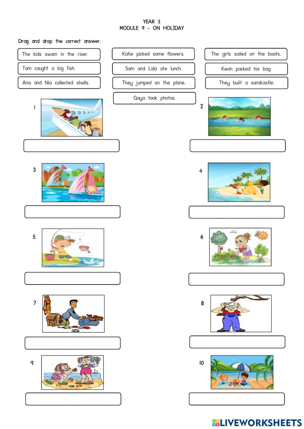 Year 3 - Module… | Free Interactive Worksheets | 1585817