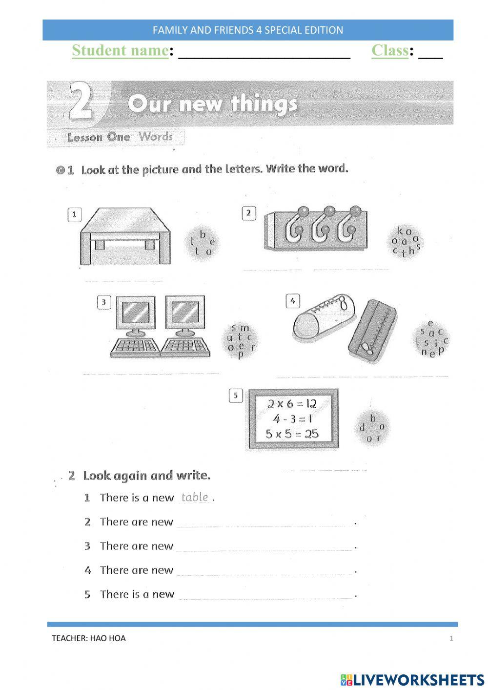 Unit 2: Our New Thing (Part 1) 4266858 | Nguyen Thi Hao