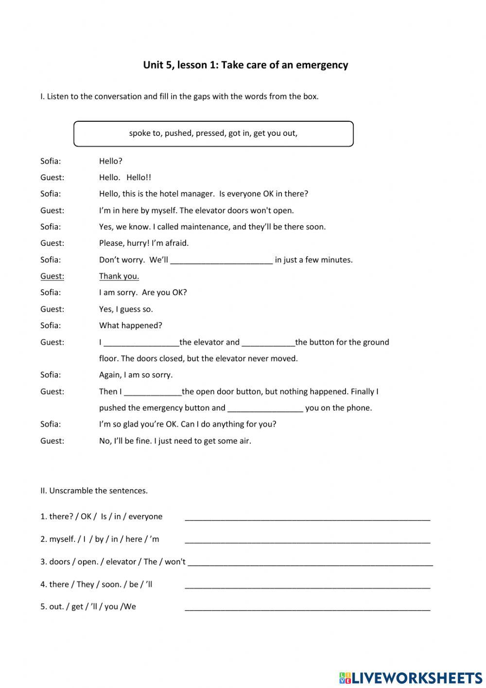 Will 1586211 | Marcos | LiveWorksheets